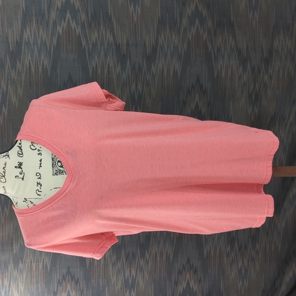 Nike | Tops | Nike Drifit Exerciseworkout Tee Peach Size L | Poshmark